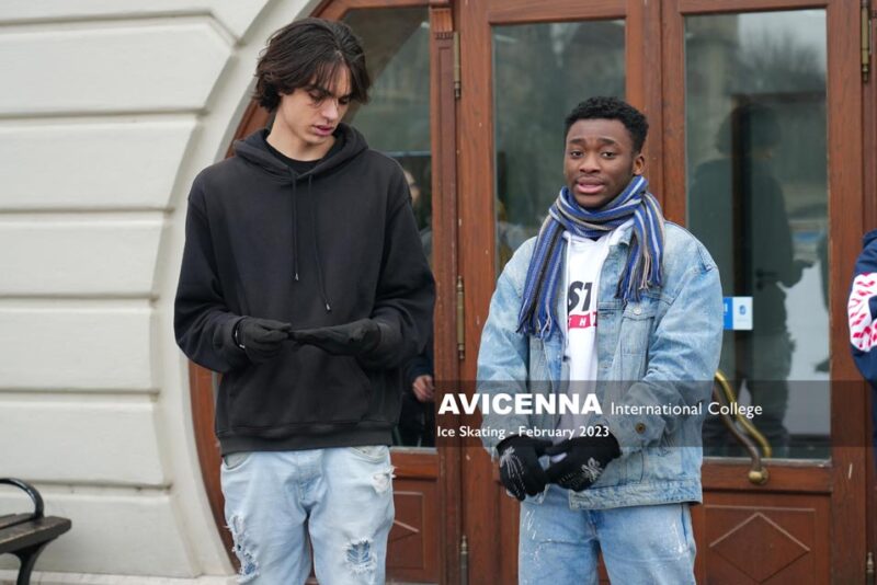 AIC Students Winter Activity: Ice Skating at the century old City Park ...