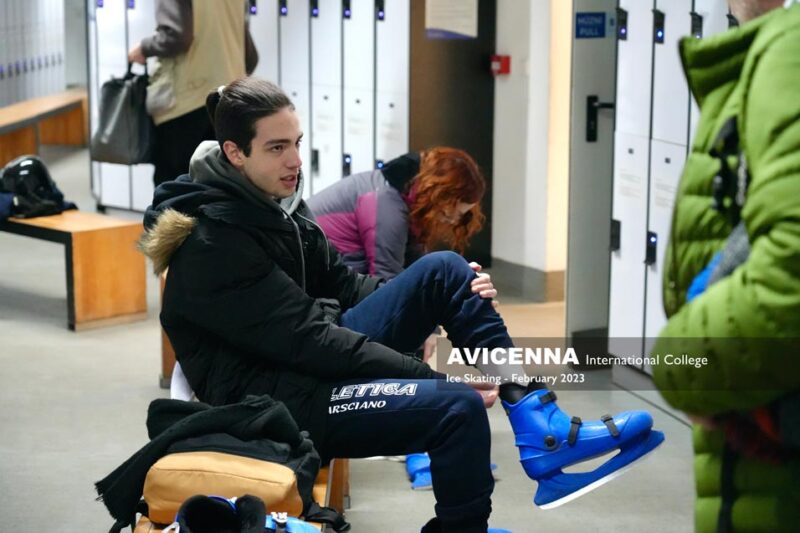 AIC Students Winter Activity: Ice Skating at the century old City Park ...